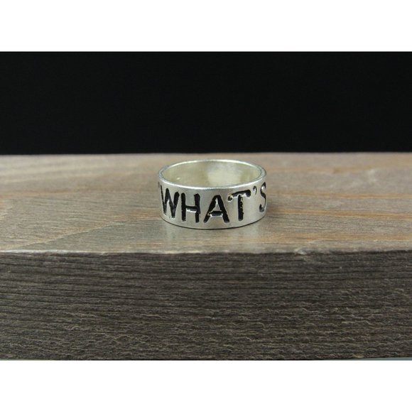 Jewelry | Size 3 Sterling Silver Petite Whats Up Doc Wb Band Ring ...
